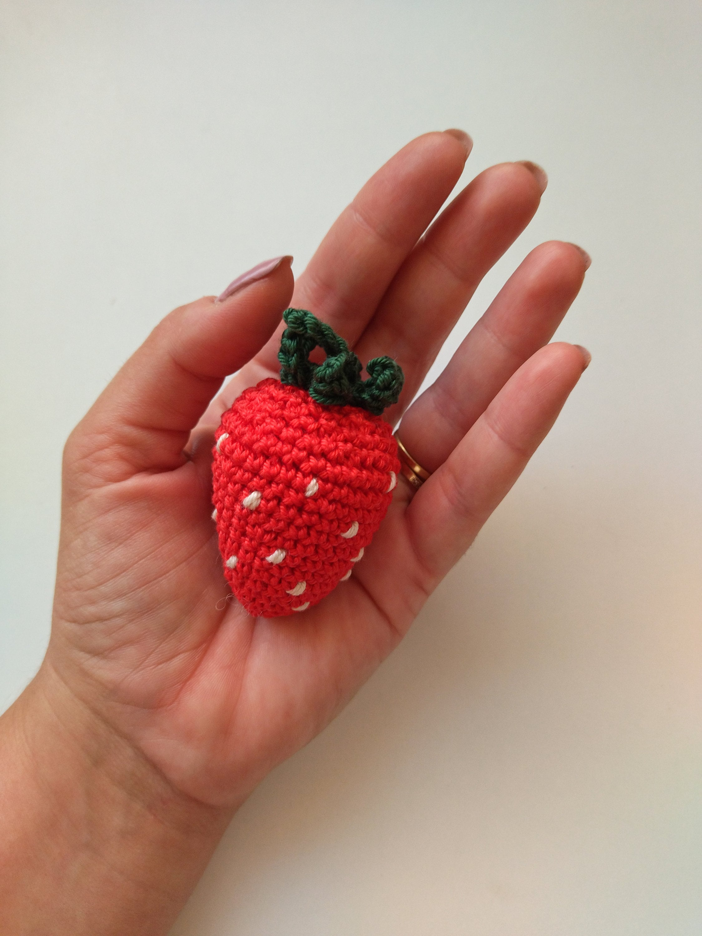 Strawberry Pattern Crochet Pattern Amigurumi Pattern Crochet Strawberry ...
