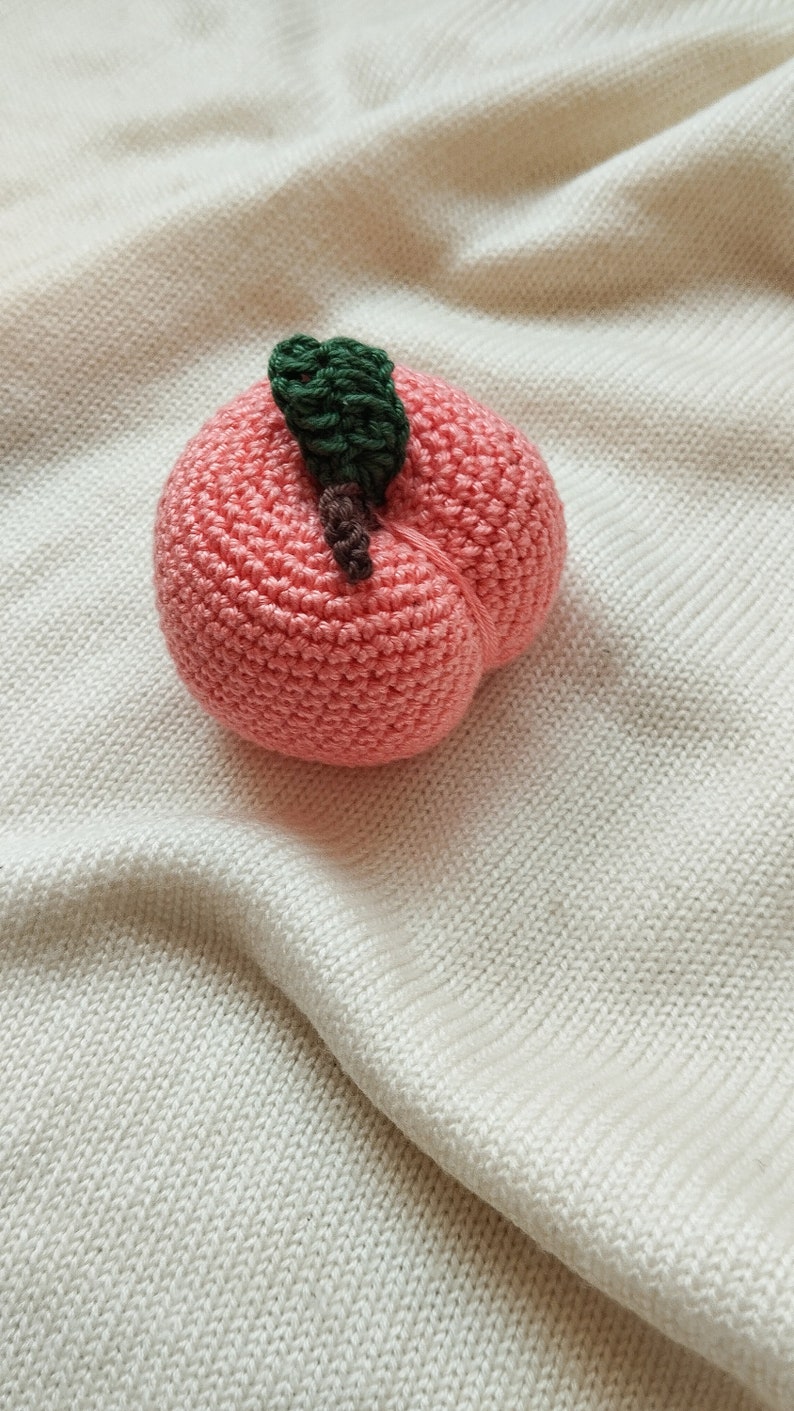 Crochet Peach Peach Pattern Crochet Pattern Amigurumi Pattern Amigurumi ...