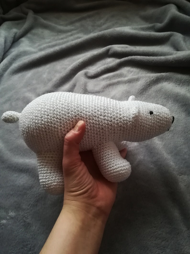 Polar Bear Crochet Polar Bear Pattern Crochet Pattern Amigurumi Polar ...