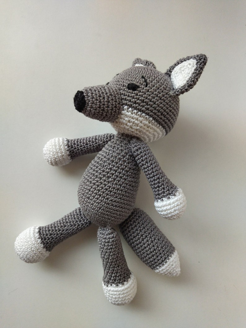 Crochet Wolf Pattern: Amigurumi Plush Toy Tutorial (digital Download ...
