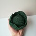 Crochet Cabbage Food Pattern Amigurumi Cabbage Toys Crochet Tutorial ...