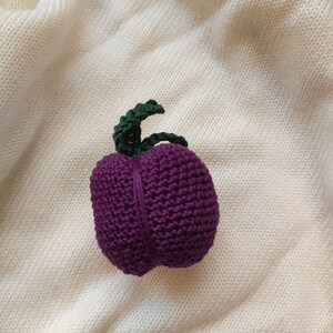 Crochet Plum Plum Pattern Crochet Pattern Amigurumi Pattern Amigurumi ...