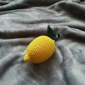Crochet Lemon Food Pattern Amigurumi Lemon Toy Crochet | Etsy