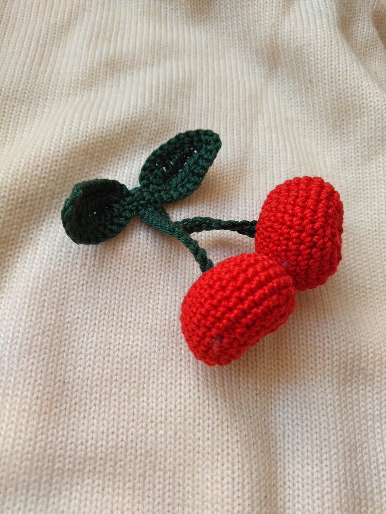 Crochet Cherry Cherry Pattern Crochet Pattern Amigurumi - Etsy