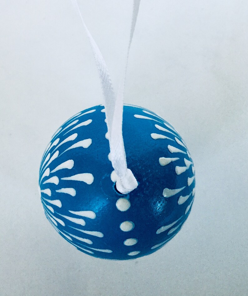 1 x Blue Hand Decorated Egg. Blue Collection. Pysanky. Gift. | Etsy