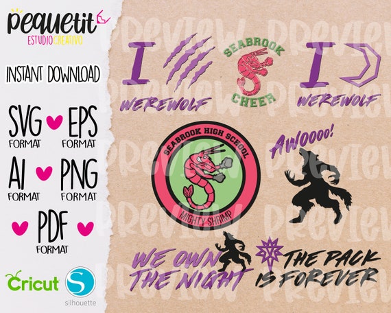 Werewolf Zombies SVG Ai Eps Pdf Png / Digital Cut File / - Etsy Australia