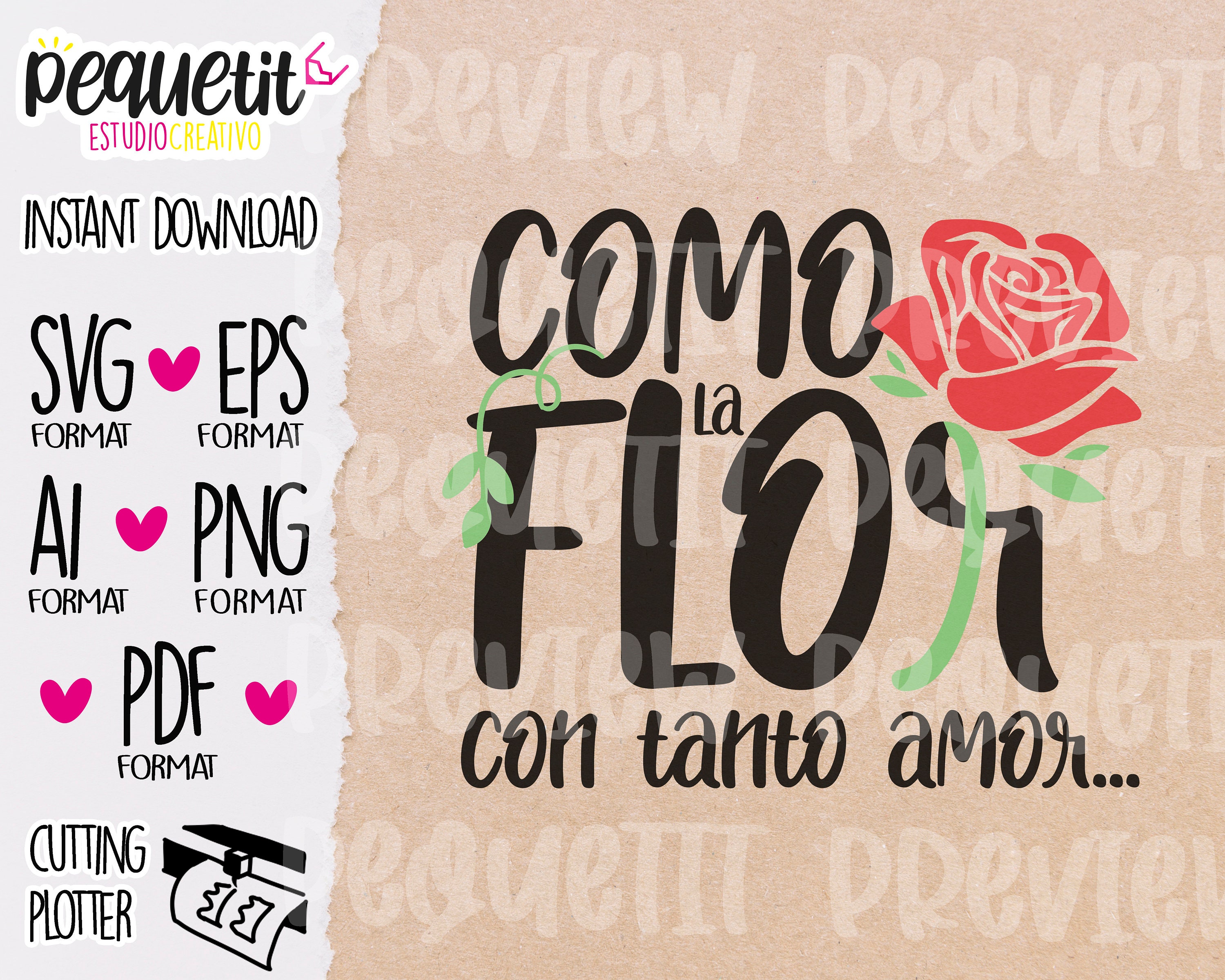 Selena Como la flor Svg/Ai/Eps/Pdf/Png/Jpg/Dxf /Descarga instantánea ...