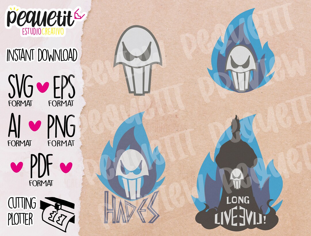 Hades Long Live Cut File/svg/jpg/png/instant DOWNLOAD - Etsy