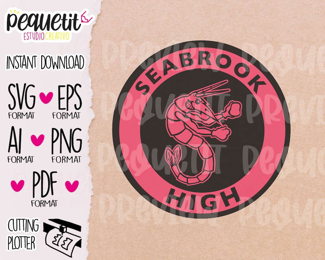 Seabrook Zombies High SVG, Ai, Eps, Png / Digital Cut File / INSTANT ...