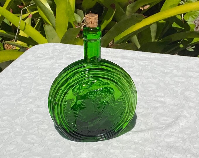 Viking Glass JFK Bottle - Viking Green - Etsy