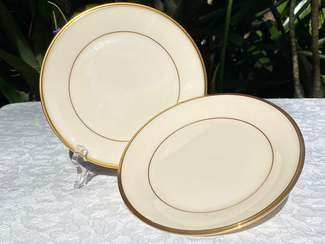 Vintage Lenox Eternal Pair of Plates Bread Plates OR Salad Plates - Etsy