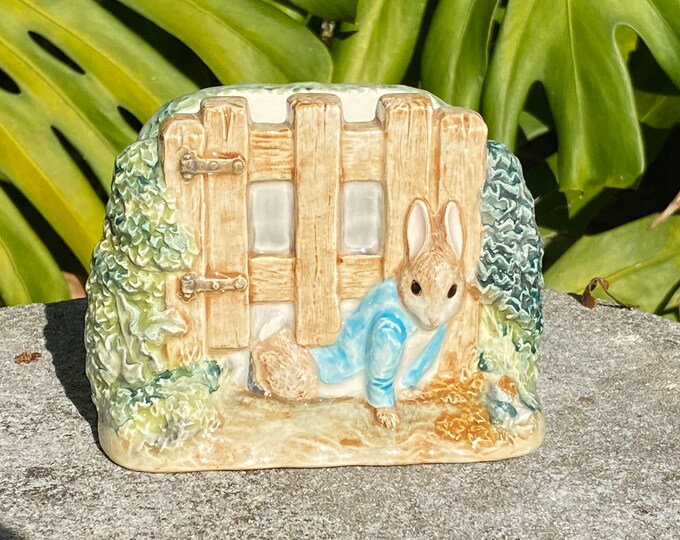 Beatrix Potter Enesco Peter Rabbit Napkin Holder - Etsy
