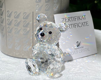 Swarovski Crystal Bear - Etsy