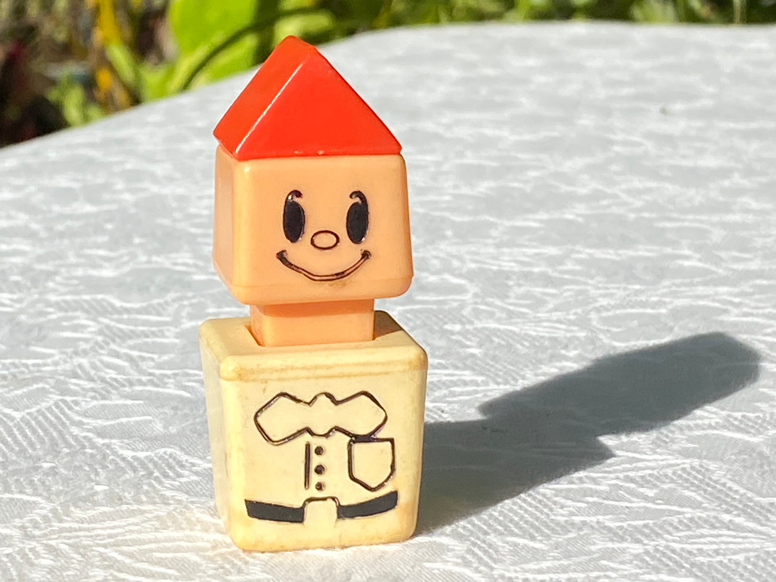 Playskool Blockhead Little People Set of Five With Merry Go | Etsy