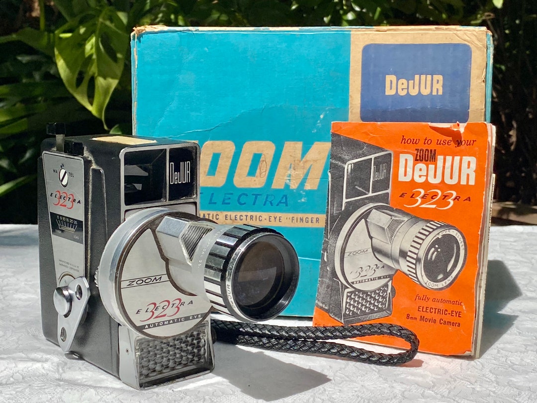 Vintage Dejur Electra 323 8mm Camera UNTESTED - Etsy