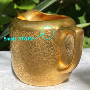 Vintage Pickard Gold Baroque Mini Creamer 3 Ounce Circa 1990s - Etsy