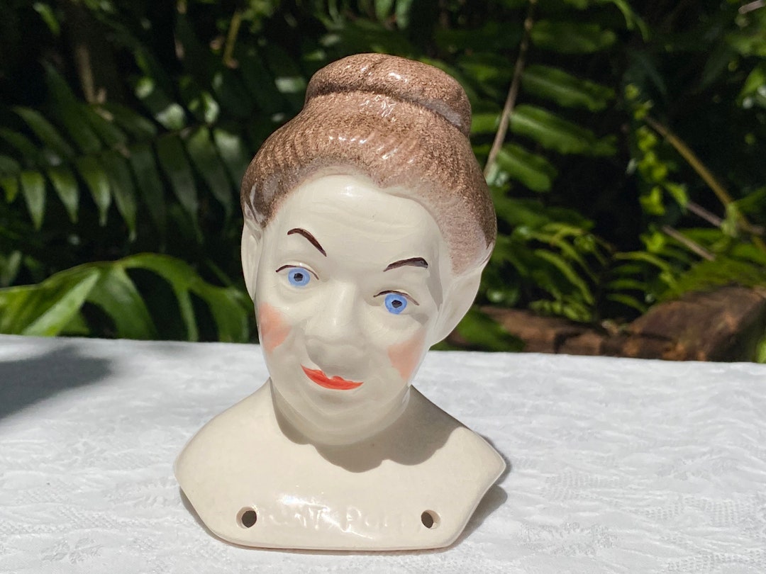 Magge Head Kane Vintage Aunt Polly Porcelain Doll Head 1967 - Etsy