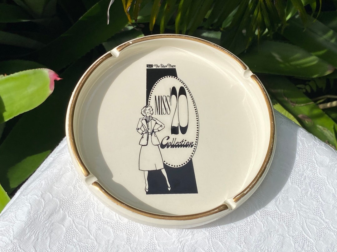 Vintage Sears Roebuck & Co Ashtray - the Shoe Place Miss 20 Collection ...