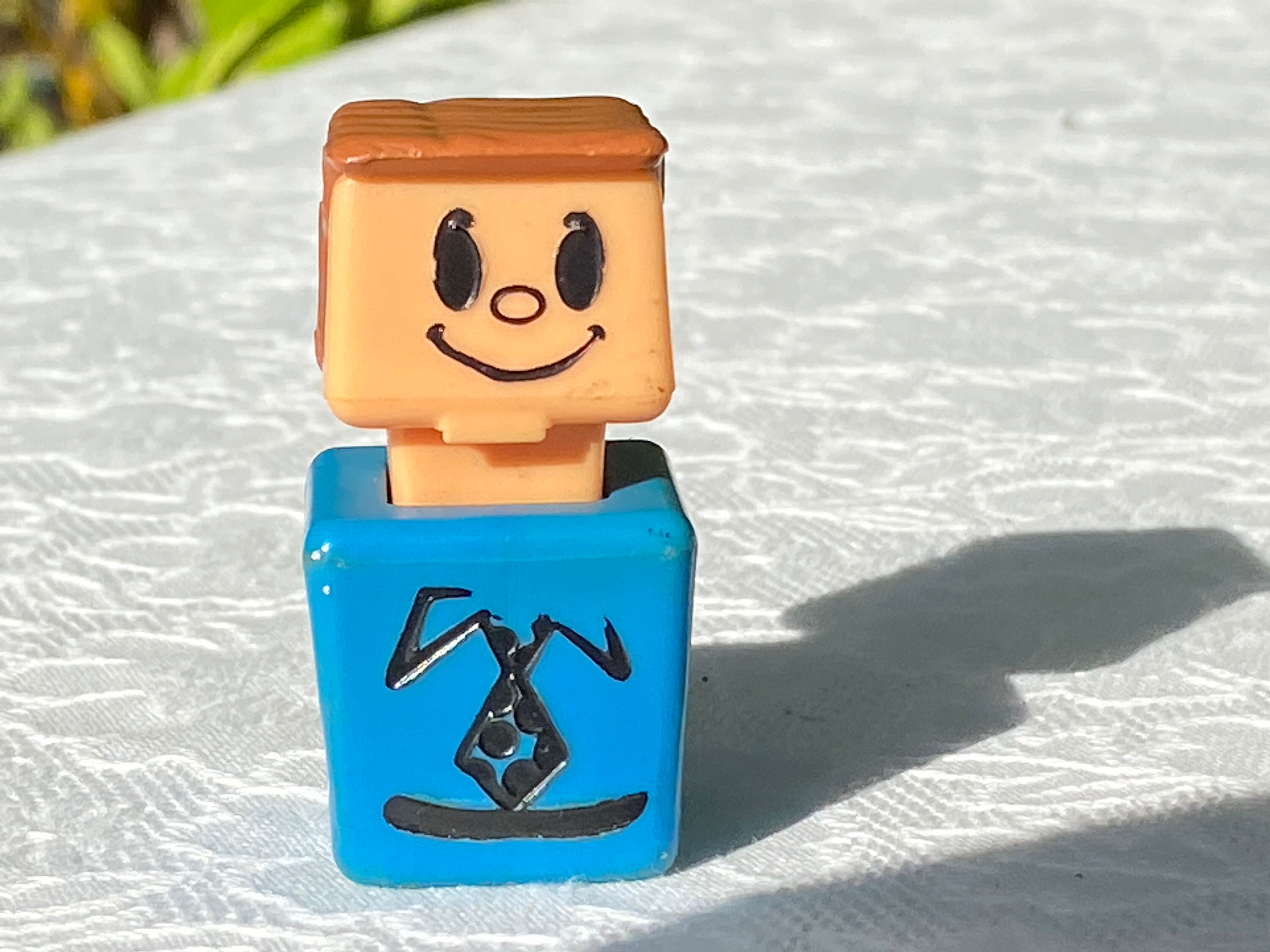 Playskool Blockhead Little People Set of Five With Merry Go | Etsy