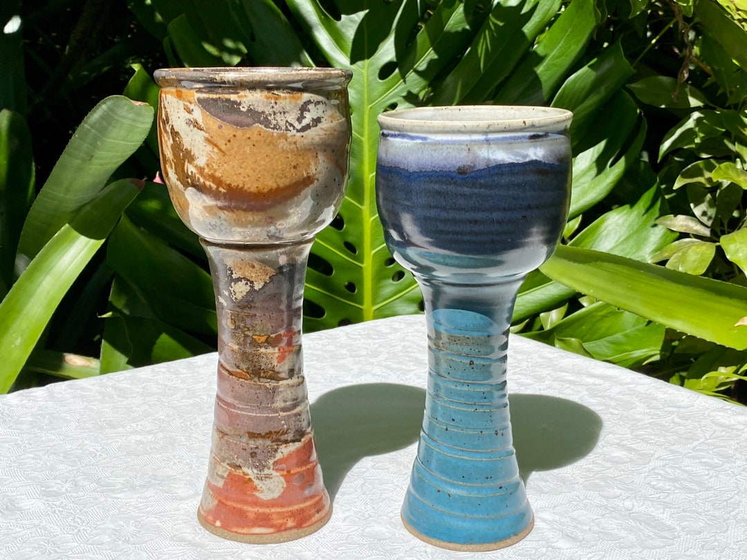 Vintage Patricia Fay Thomas Pair of Studio Art Earthenware Large ...