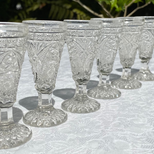 Antique Shot Glasses - Etsy