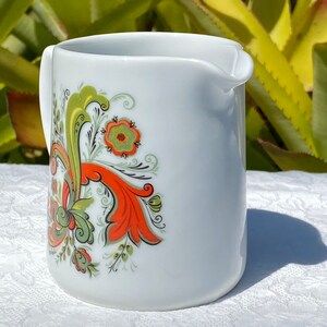 Vintage Berggren Traynor Norway Rosemaling Creamer 6 Ounce Circa 1970s ...