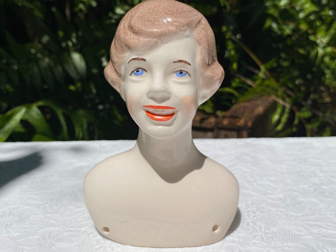 Magge Head Kane Vintage Tom Sawyer Porcelain Doll Head 1973 - Etsy