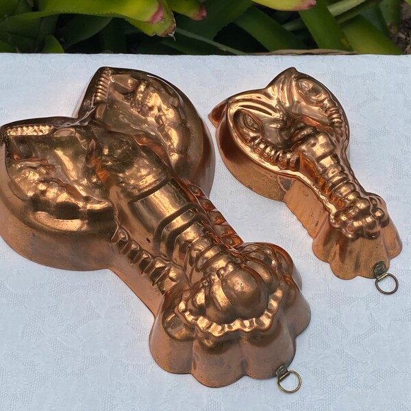 Vintage Copper Mold - Etsy