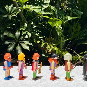 Playmobil Geobra Mixed Set of Seven Figures - Etsy