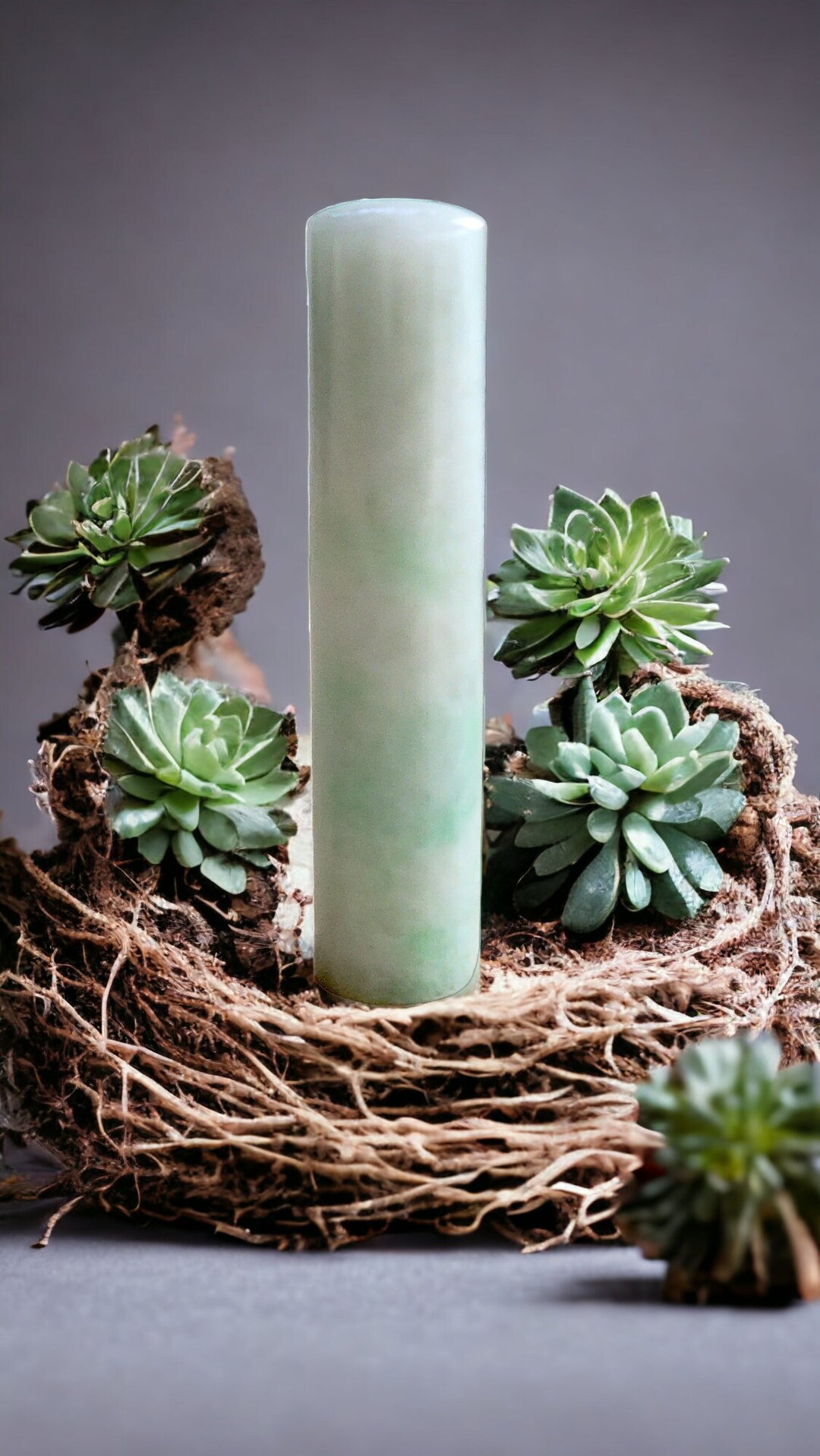 King's Round Hanko Burmese A Jade Ink Stamp - Certified - Etsy