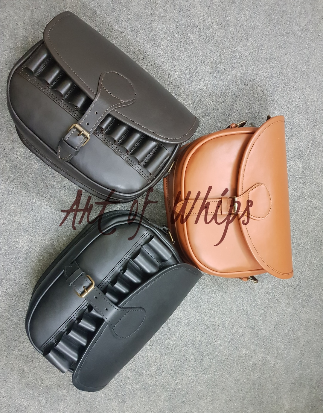 Top Quality Real Cow Hide Leather Shotgun 120+ and 100+ Cartridges ...