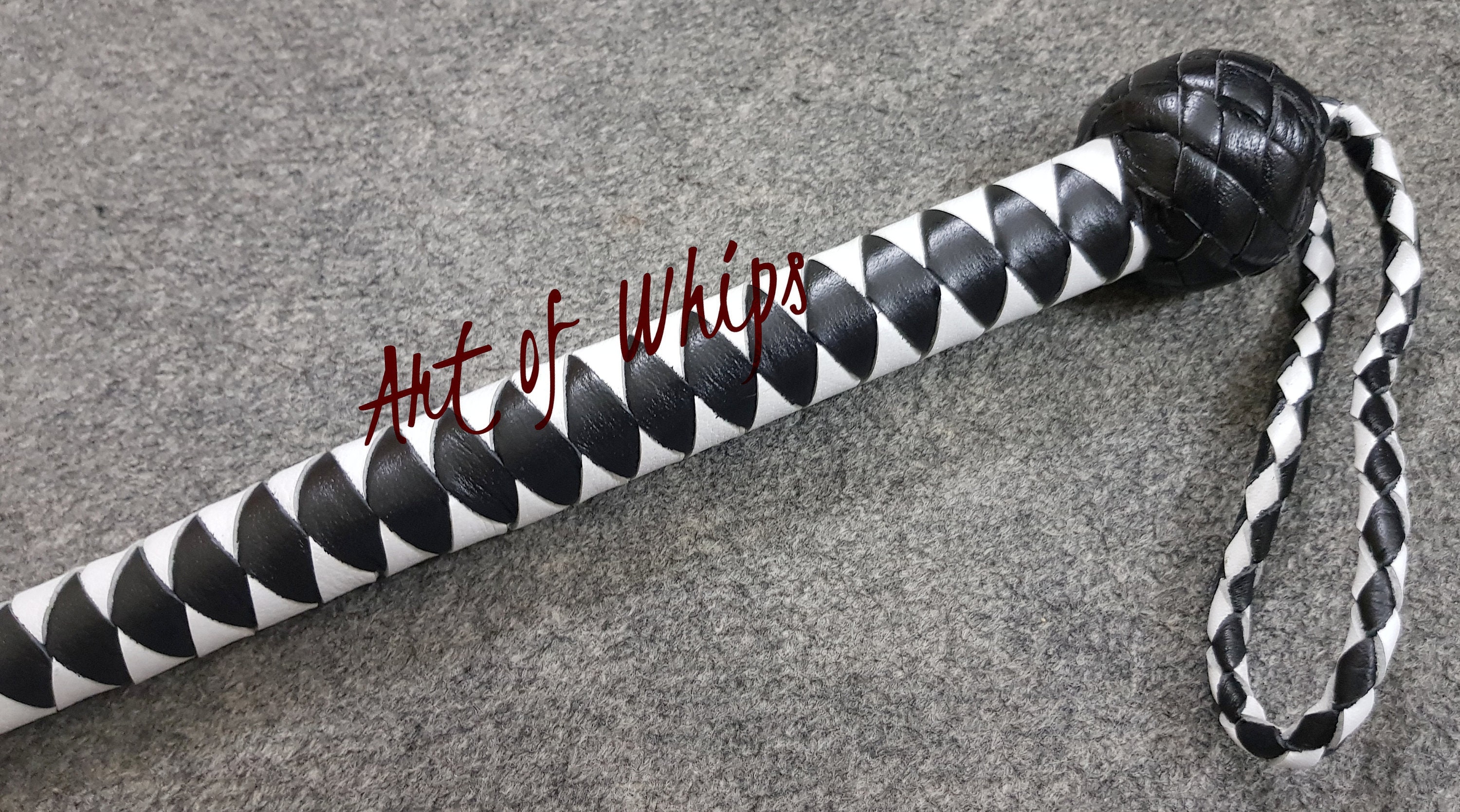 Genuine Heavy Duty Cowhide Top Grain Leather Fetish Whip - Etsy