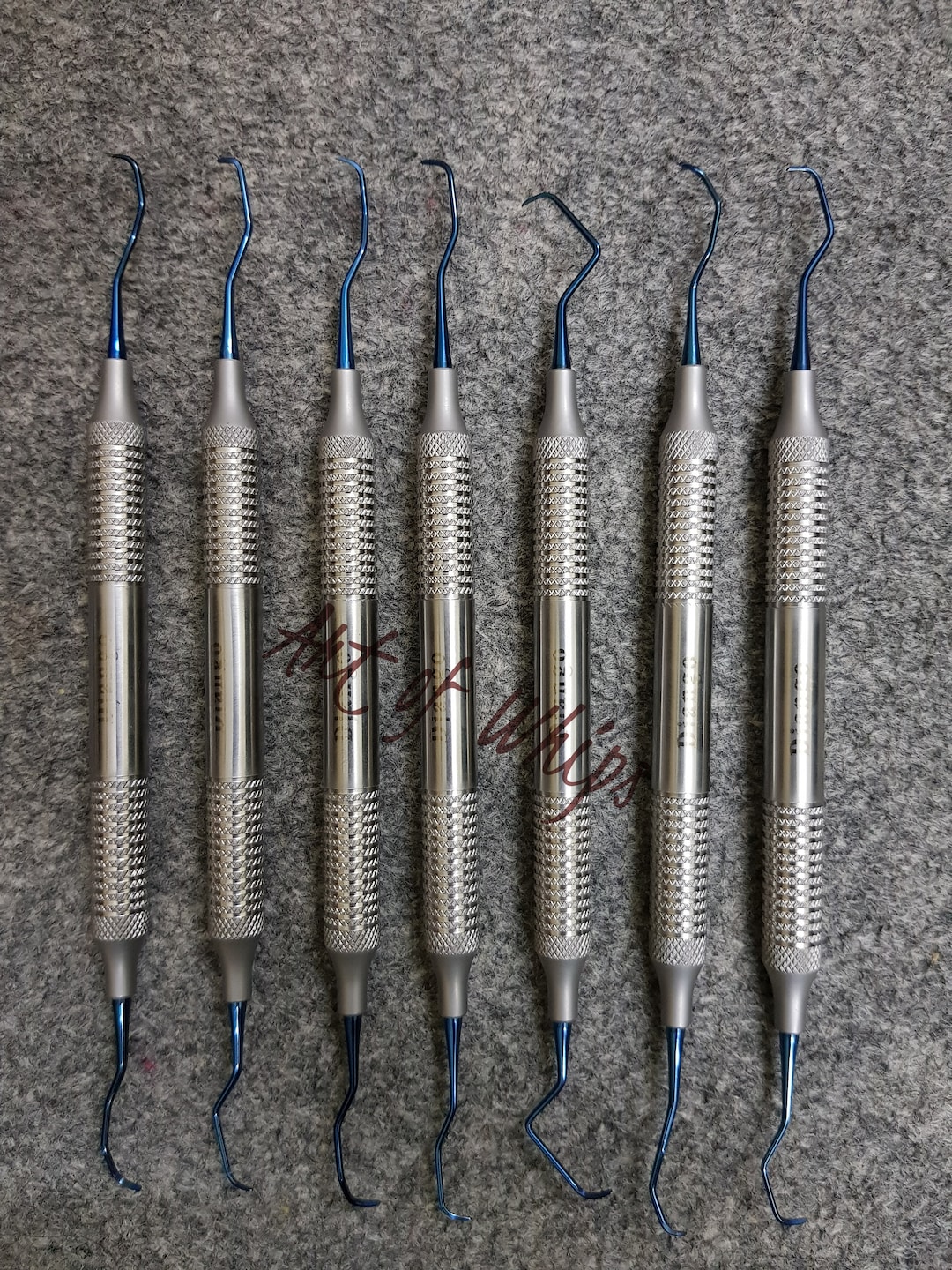 Dental Scaler Gracey Curette Periodontal Scaling Calculus Elevator ...