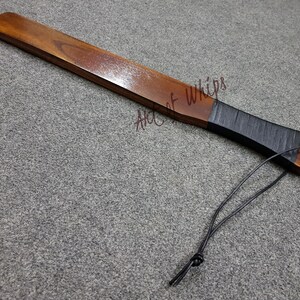 Hardwood Spanking Paddle 5 Pcs Set Wood Slapper Adult Play Wood Flogger ...