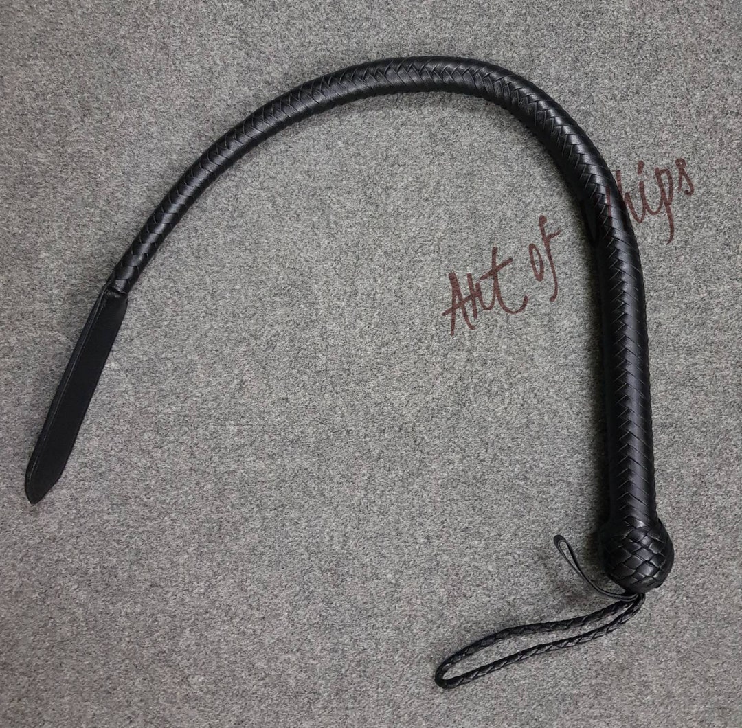 3 Feet Long 16 Plait Top Grain Leather Flogger Horse Training Etsy UK