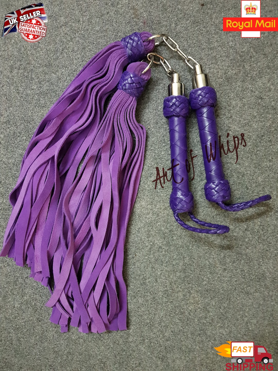 Swivel Flogger Bullwhip Top Premium Quality Leather Falls Hand Crafted ...