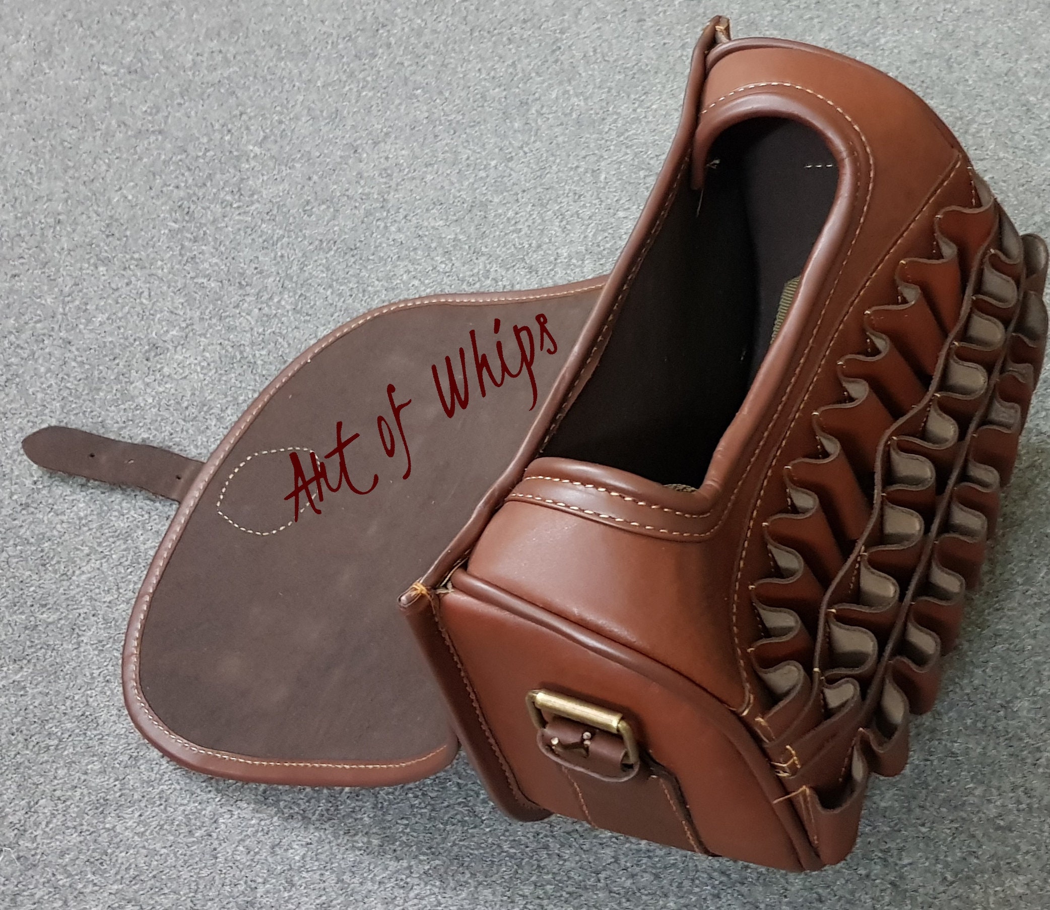 Real Cow Hide Leather Shotgun 100 120 and 150 Cartridges - Etsy UK