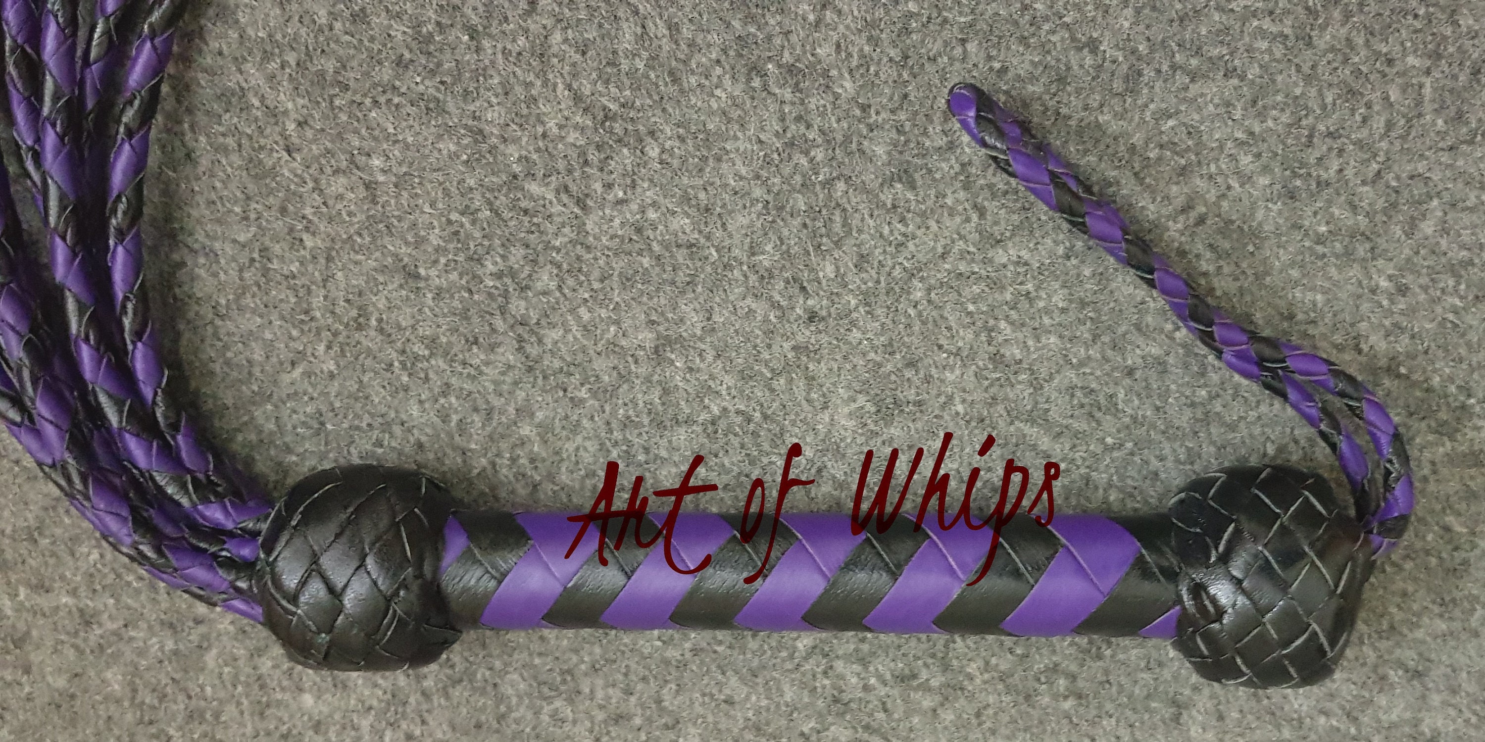 Handmade Full Braided Cat-o-nine Tails Premium Quality Genuine - Etsy