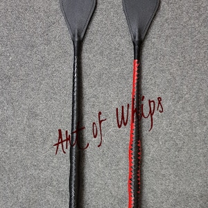 Adult Leather Braided Riding Crop Spanking Fetish Whip Dragon Tail ...