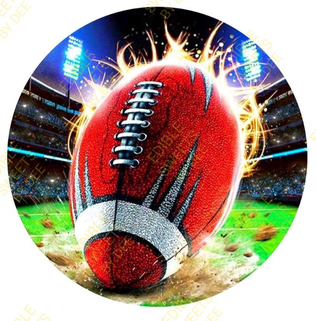 NFL Logo Football Add Your Team Birthday Edible Cake, Cupcake, Cookies ...