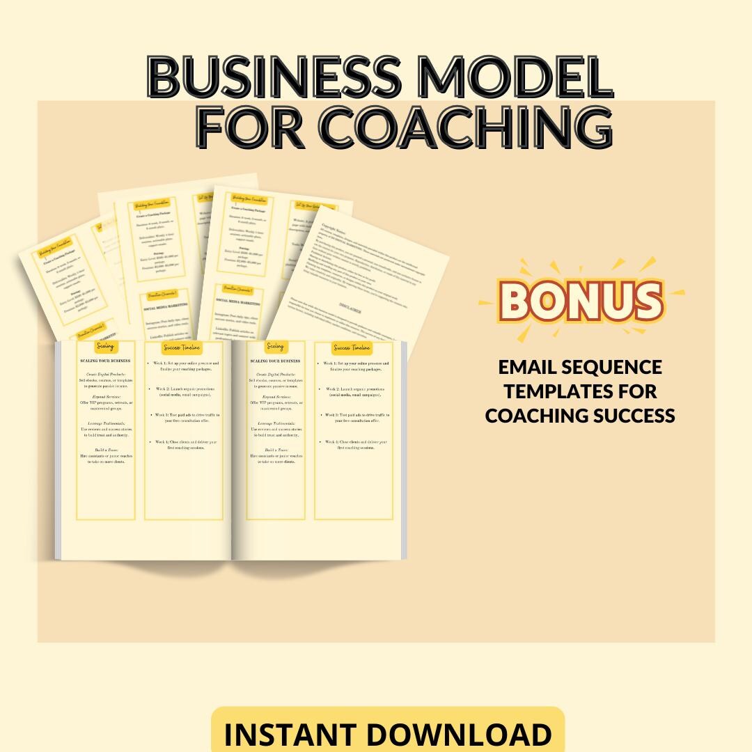 Complete Coaching Business Model Proven Strategy for Coaches to Attract ...