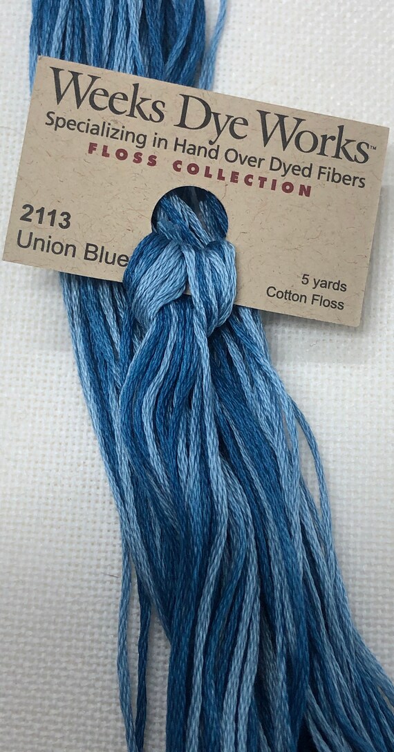 Union Blue Weeks Dye Works - Etsy