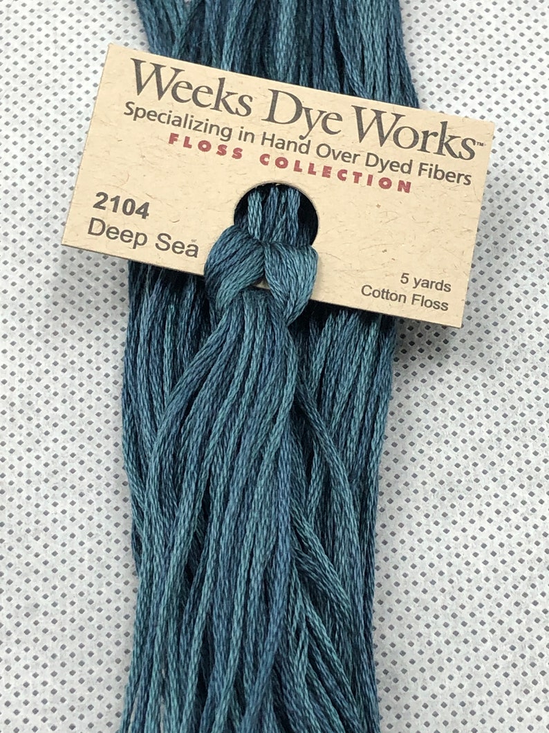 Deep Sea Weeks Dye Works | Etsy