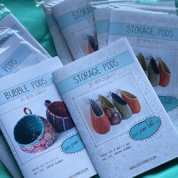 Storage Pod Sewing Pattern - Etsy