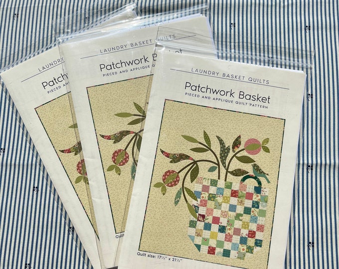 Patchwork Basket Pattern by Laundry Basket Quilts - Etsy