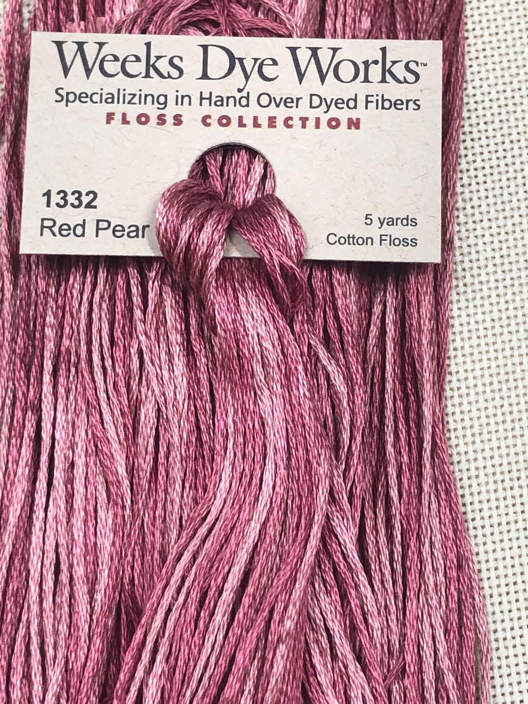 Red Pear 1332, Weeks Dye Works - Etsy
