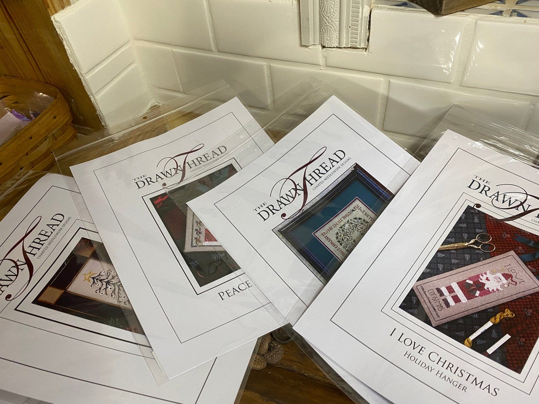 The Drawn Thread Christmas Charts - Etsy