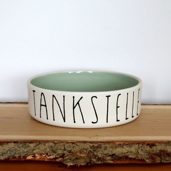 Keramik hundenapf - Etsy.de