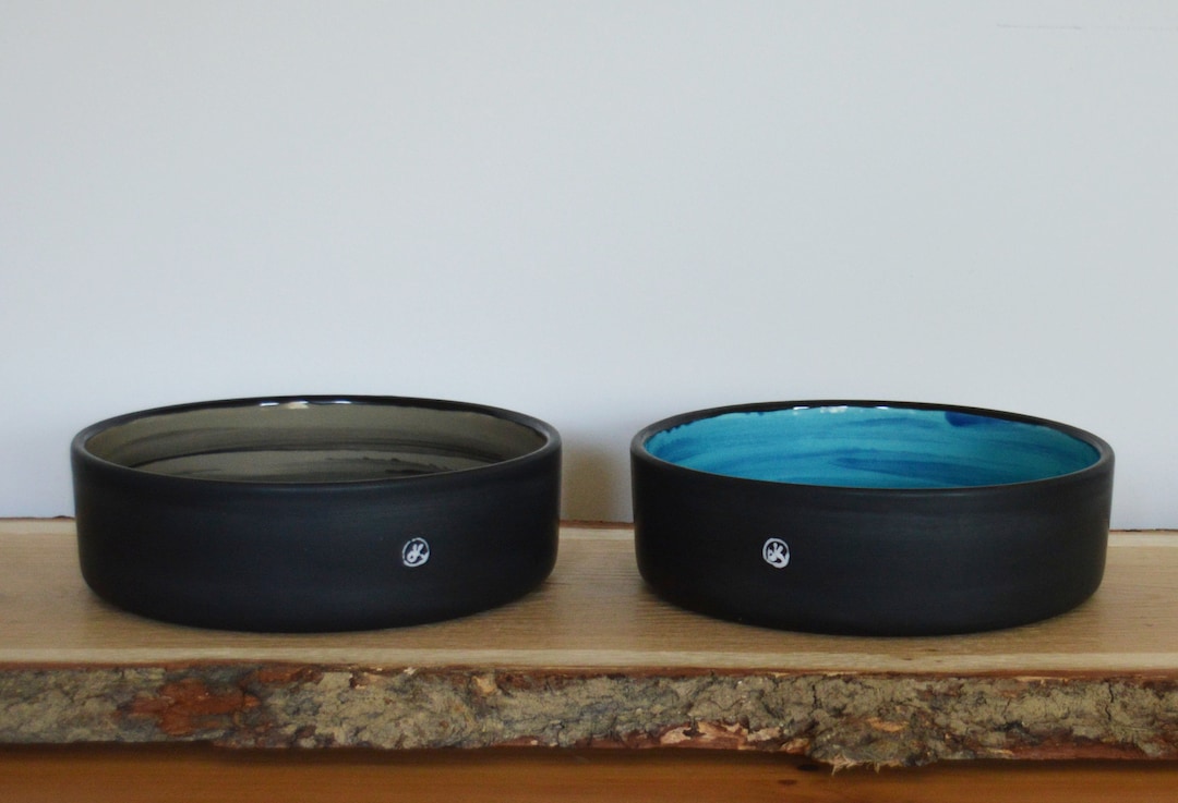 Personalized Large Bowl Duo Made of Ceramic With Individual - Etsy