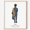 Personalized Graduation Memorial Gift, Custom Graduation Print, Family ...